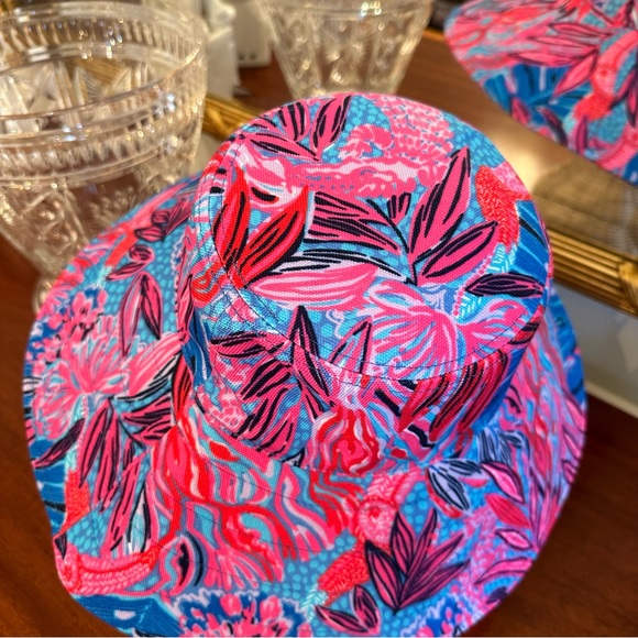 Lilly Pulitzer | Accessories | Lilly Pulitzer Sun Hat Ruby Red Wild ...